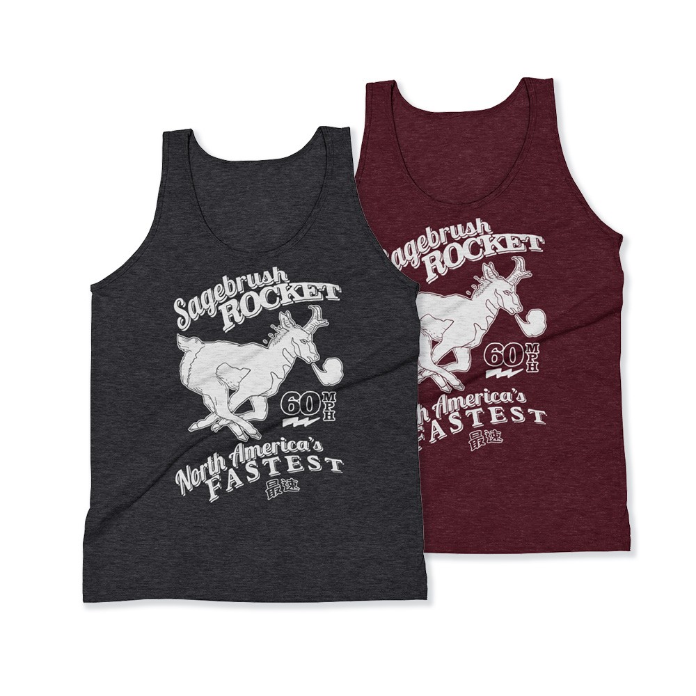 Pronghorn Antelope Tank Top | BRUSHBORN